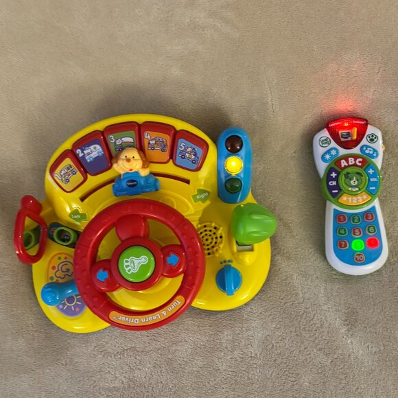 Toys | Vtech Turn Learn Driver And Leapfrog Learning Lights Remote Toys ...
